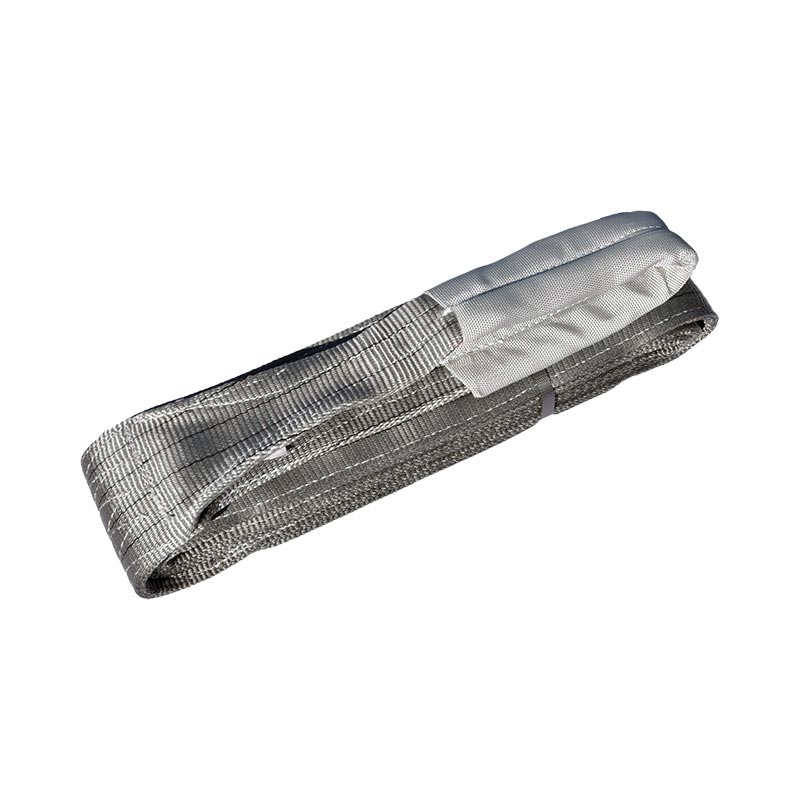 Euro-Hebeband 4000 kg, L 8000 mm, B 120 mm, grau | 013000645